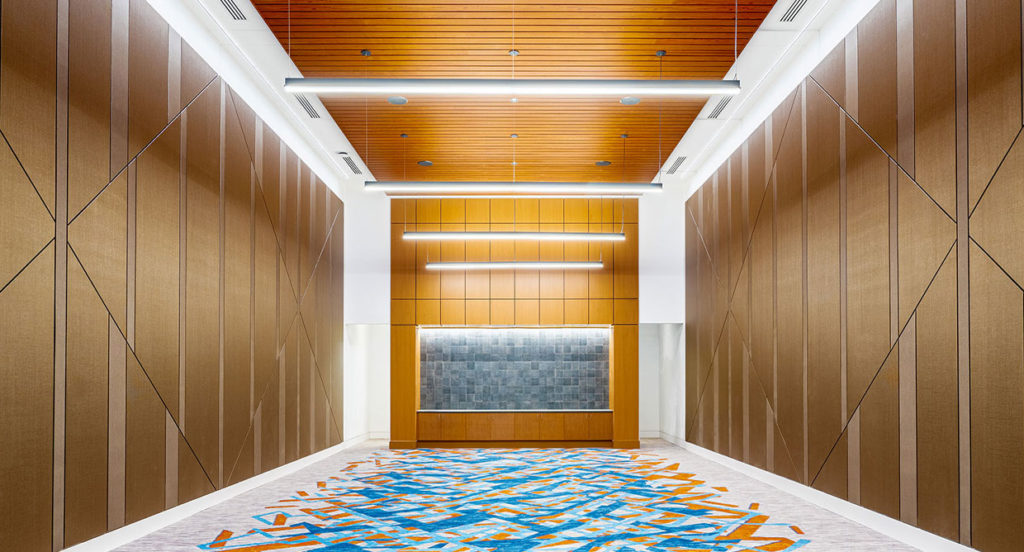 Project Showcases - Case Studies - Fabric Wall